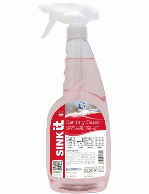 Clover SinkIT Sanitary Cleaner - 750 ml | Washroom descalers | Washroom ...