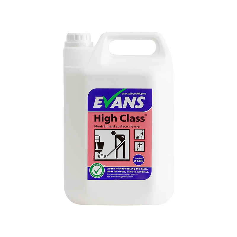 Evans High Class neutral floor cleaner 5lt | Specialist Floor care chemicals | Floor care ...