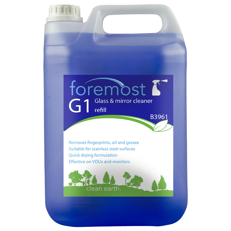 G1 Glass Cleaner bulk refill | the 1 range | Cleaning Chemicals | Foremost