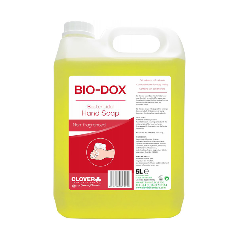 Bio-dox antibacterial soap 5lt | Liquid soaps | Hand washing & Skin ...