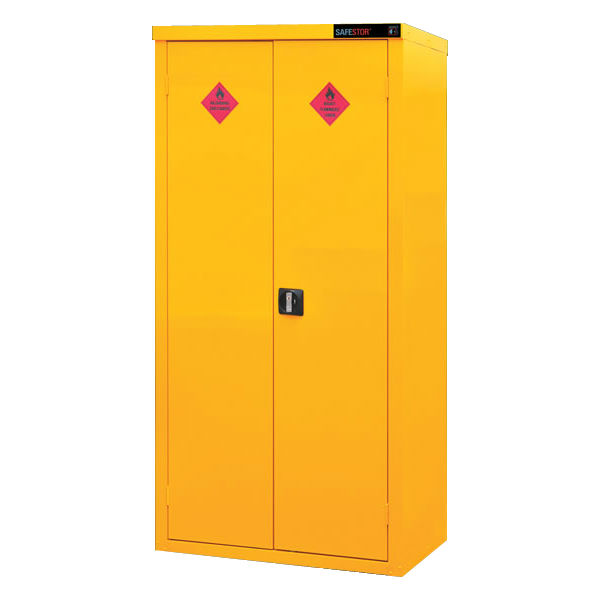 Safestor HFC7 hazardous chemical storage cabinet 1.8m tall ...